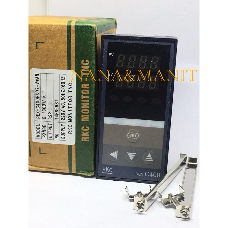 REX-C400 FK07-V อุณหภูมิ 0-1300 องศา ไฟ 100-240VAC จอ 48*96mm OUTPUT ...
