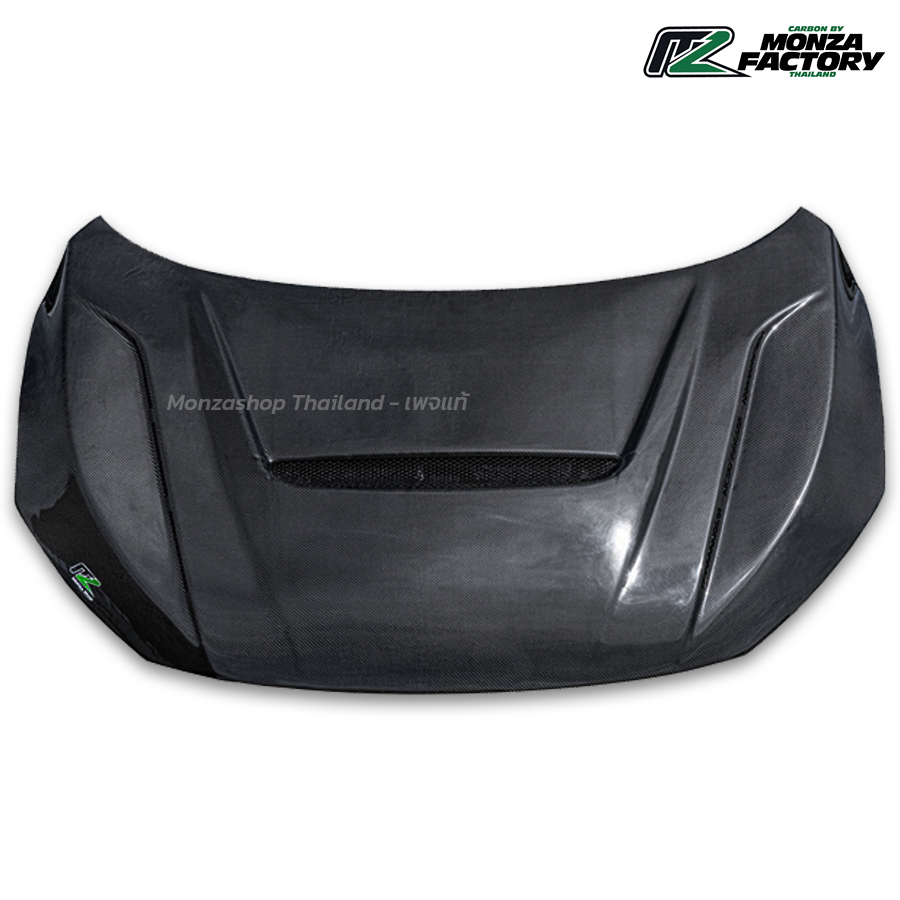 Monza Factory ฝากระโปรงคาร์บอน Honda Civic Fc-Fk 1ช่อง - F1/ลาย2 ...