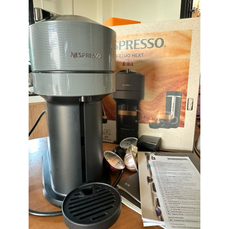 Nespresso เครื่องชงกาแฟ Vertuo Next Grey มือสอง | Shopee Thailand