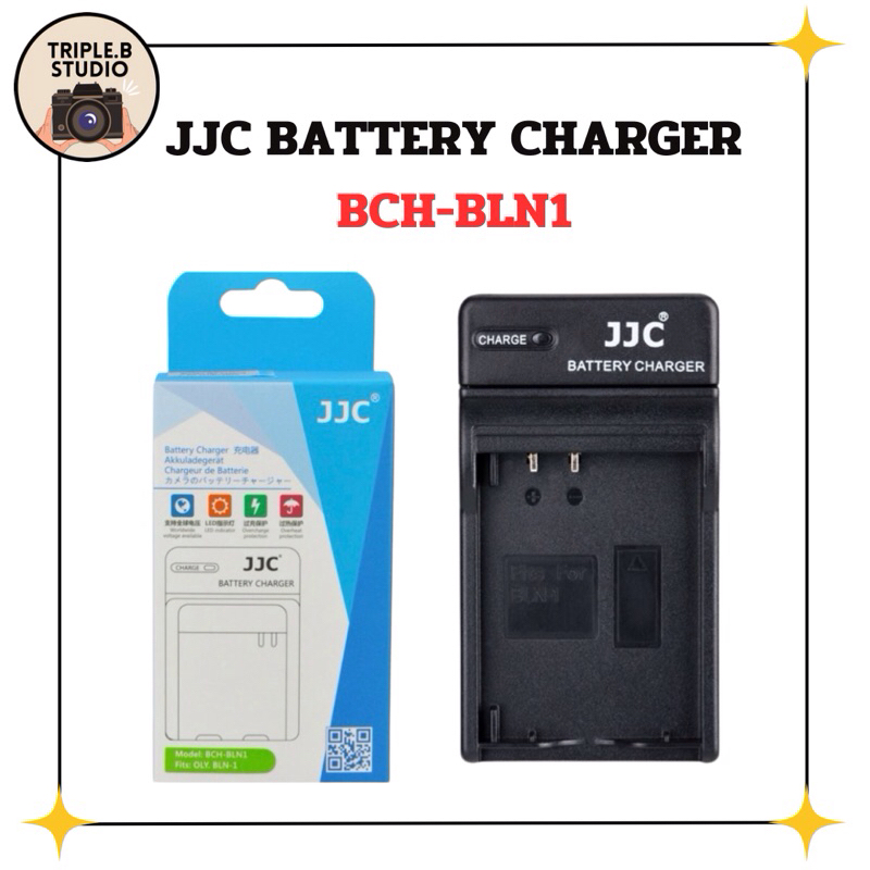 (ส่งจากไทย) JJC battery charger แท่นชาร์จ JJC สำหรับแบตเตอรี่รุ่น BCH ...