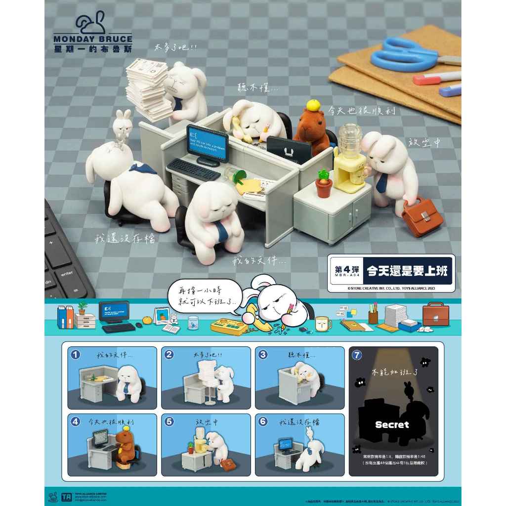 [แบบยกบล็อก] โมเดล Monday Bruce Series 4 Series **พร้อมส่ง** | Shopee ...