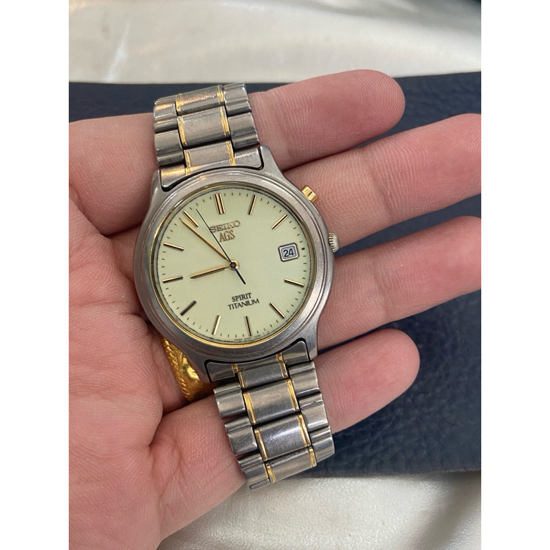 SEIKO AGS SPIRIT TITANIUM ของแท้ มือสอง สภาพดี | Shopee Thailand
