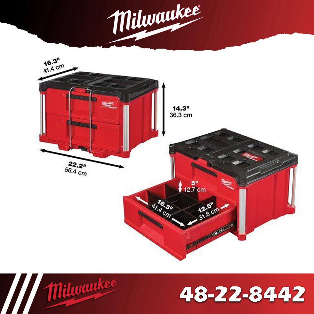 Milwaukee Packout 48-22-8424 48-22-8425 48-22-8426 48-22-8430 48-22 ...