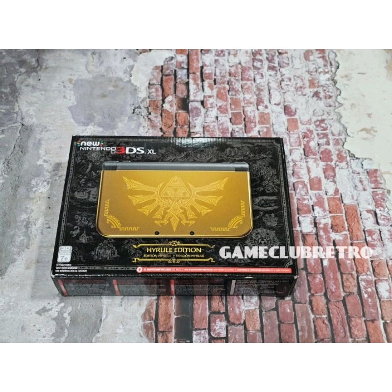 New Nintendo 3DS XL Zelda Hyrule Edition Gamestop Exclusive Brand New ...