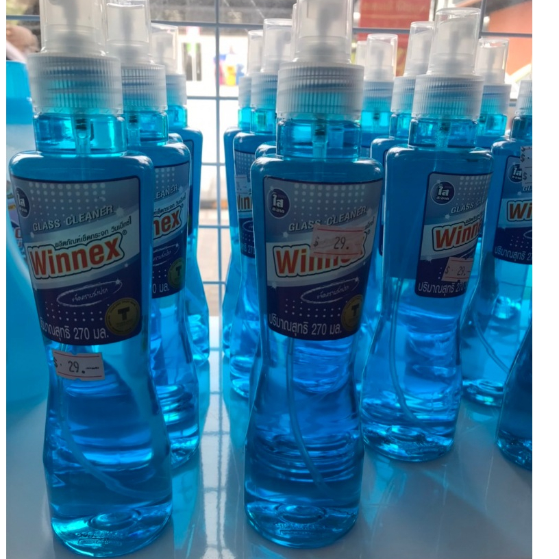น้ำยาเช็ดกระจก Winnex | Shopee Thailand