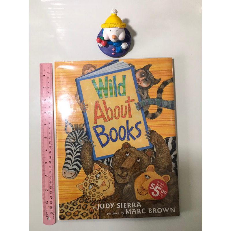 Wild About Books By Judy Sierra หนังสือภาษาอังกฤษมือสองปกแข็ง | Shopee ...