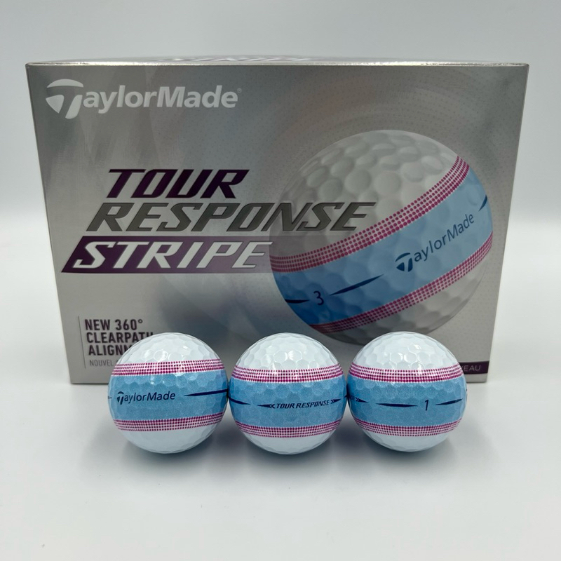 ลูกกอล์ฟ TAYLORMADE TOUR RESPONSE STRIPE 3 ลูก [3 Balls] | Shopee Thailand