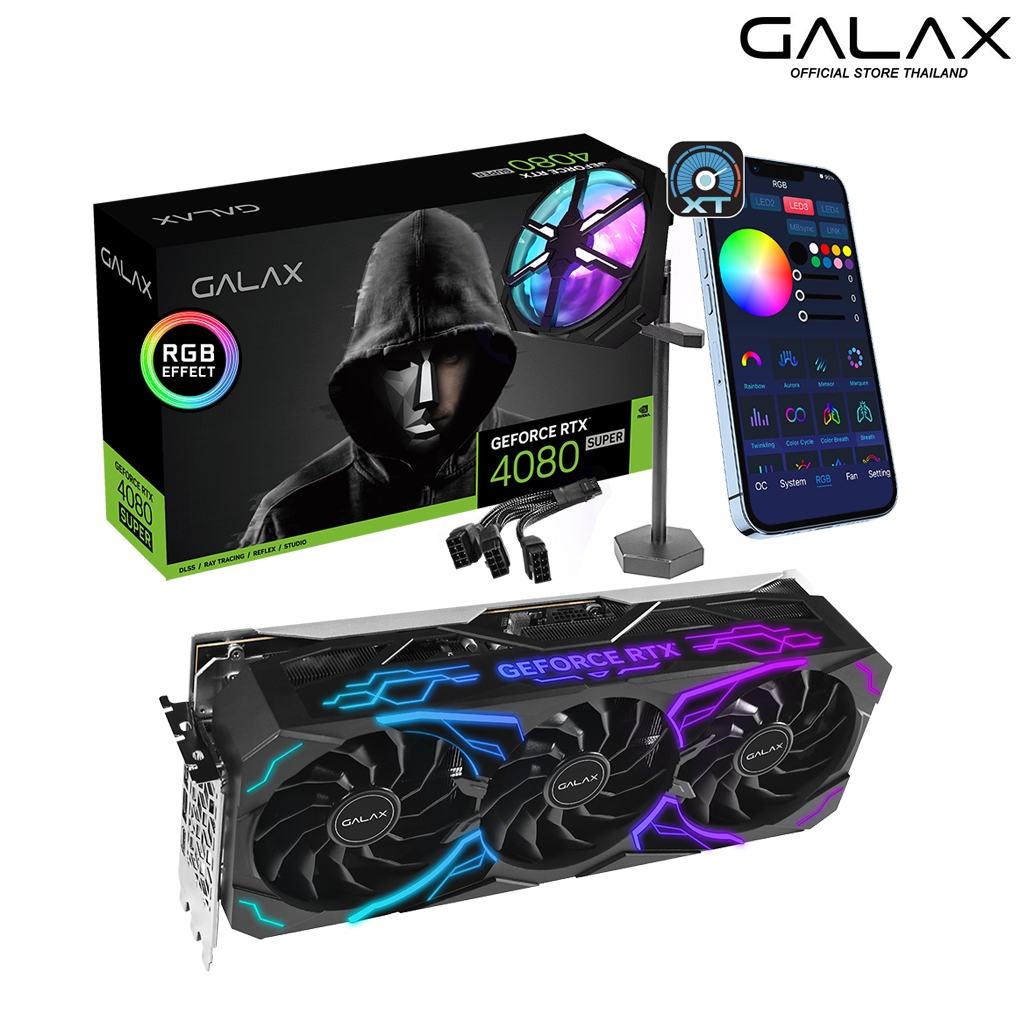 VGA GALAX RTX 4080 SUPER SG PCI-E 16GB GDDR6X 192BIT | Shopee Thailand