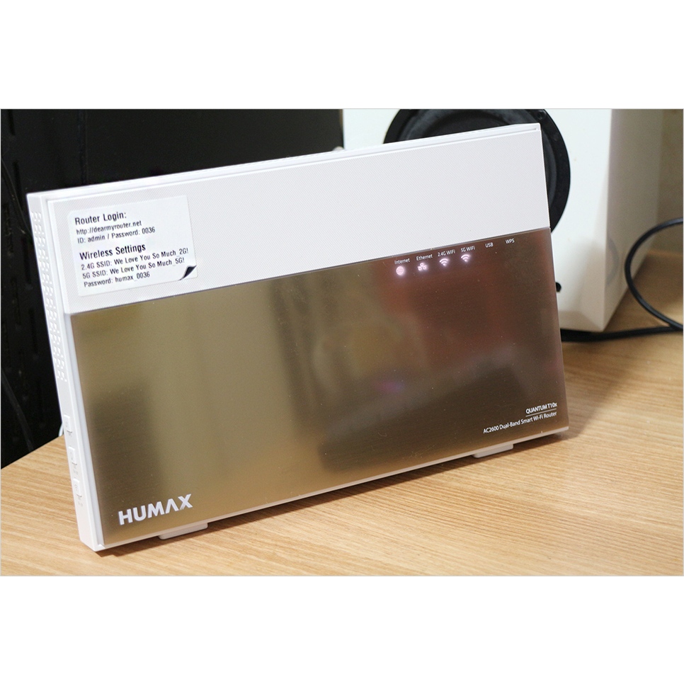 HUMAX AC2600 Model:T10x Wi-Fi Router Dual Band เราเตอร์ไวฟาย รองรับแอร์ ...