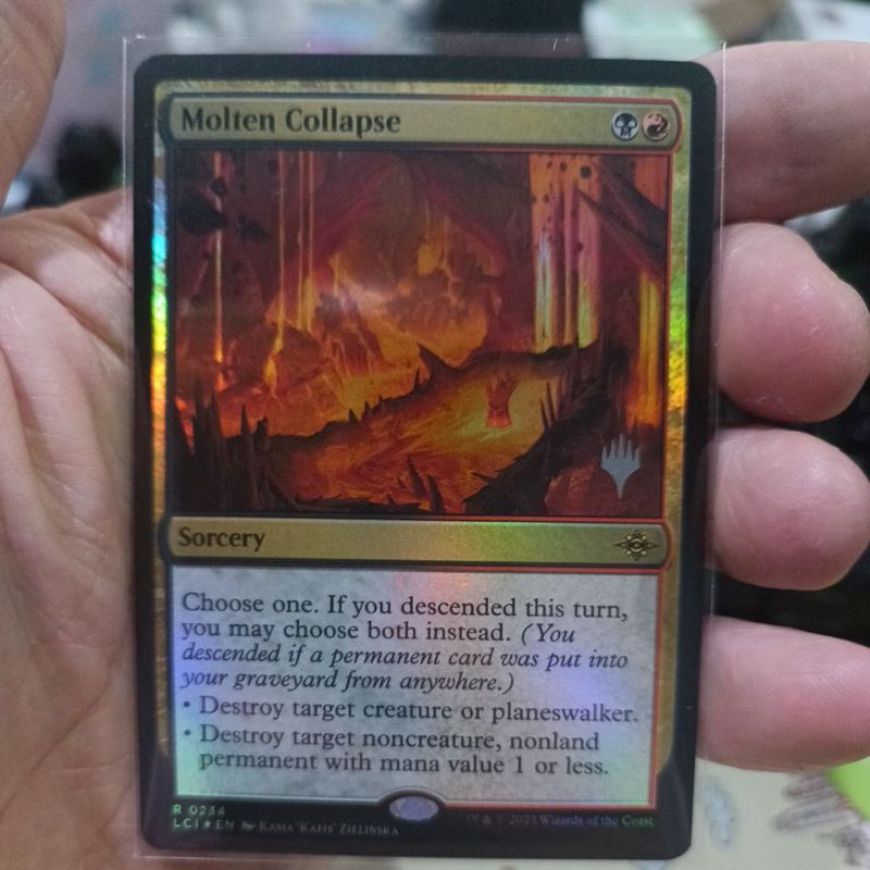 Molten Collapse MTG Single Card | Shopee Thailand