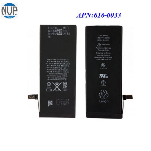 แบตเตอรี่สำหรับ i 6s,A1633,A1688,A1700(APN:616-0033) รหัสแบตที่ใช้ได้ ...