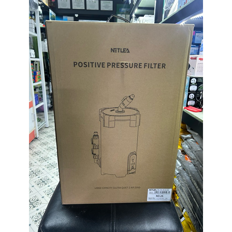 กรองนอก Netlea External filter กรองนอก ตู้ปลาระบบแรงดันบวก รับประกัน 1 ...