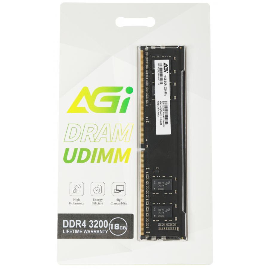 AGI DDR4 RAM 16GB 3200Mhz - รับประกันตลอดอายุการใช้งาน NB/PC | Shopee ...