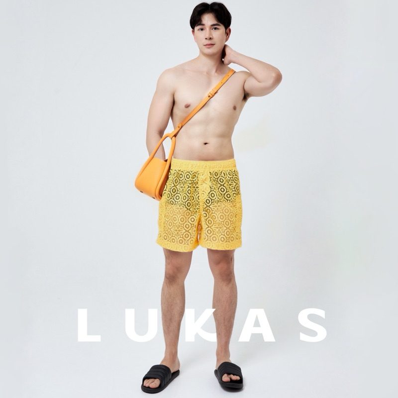 LUKAS กางเกงขาสั้นผ้าลูกไม้ | Shopee Thailand