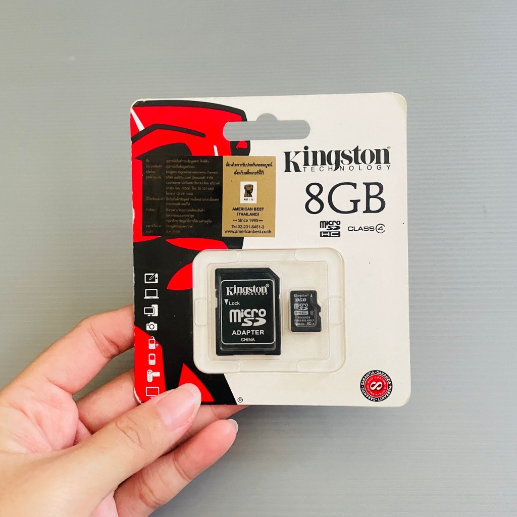 Micro SD Card 8GB การ์ดหน่วยความจำ | Shopee Thailand