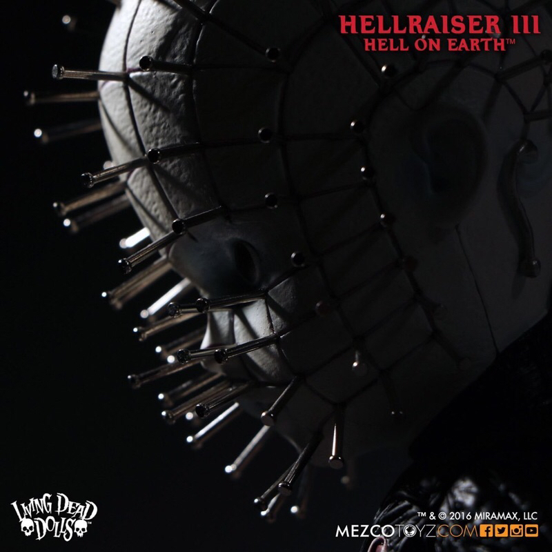 MEZCO LDD Presents: Hellraiser III Pinhead Figure Doll 25 cm | Shopee ...