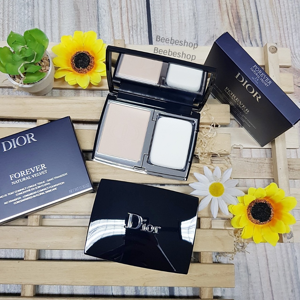 แป้งผสมรองพื้น DIOR Forever Natural Velvet 10g สี 1N - 2N Neutral 2W ...