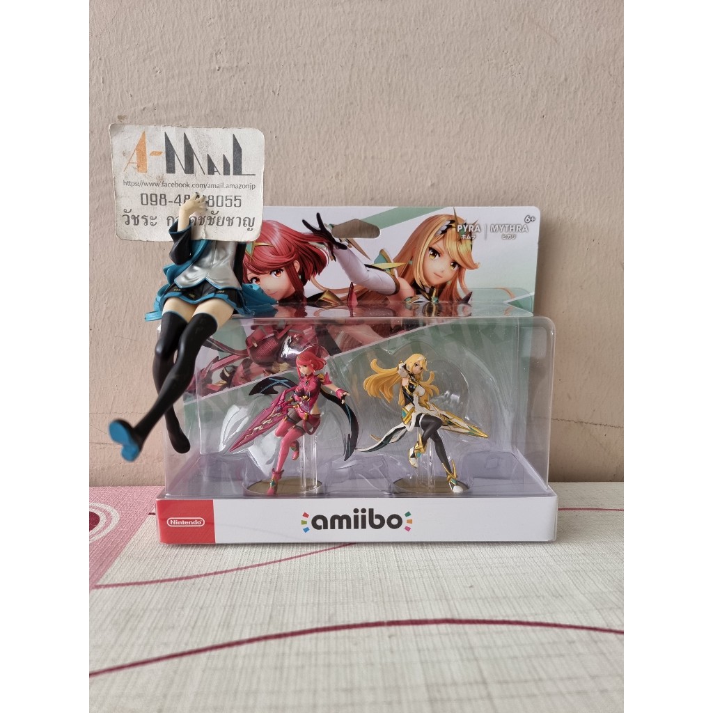 Nintendo amiibo Pyra Mythra Homura Hikari Xenoblade 2 | Shopee Thailand