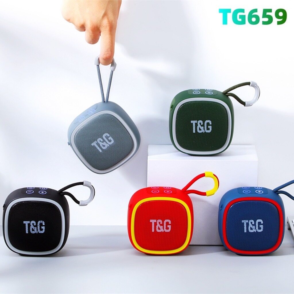 ลำโพงไร้สาย รุ่น TG-659 พกพาง่าย เสียงดี รับสายพูดคุยผ่านลำโพงได้ ระบบTWS มีสายห้อยพกพา | Shopee ...
