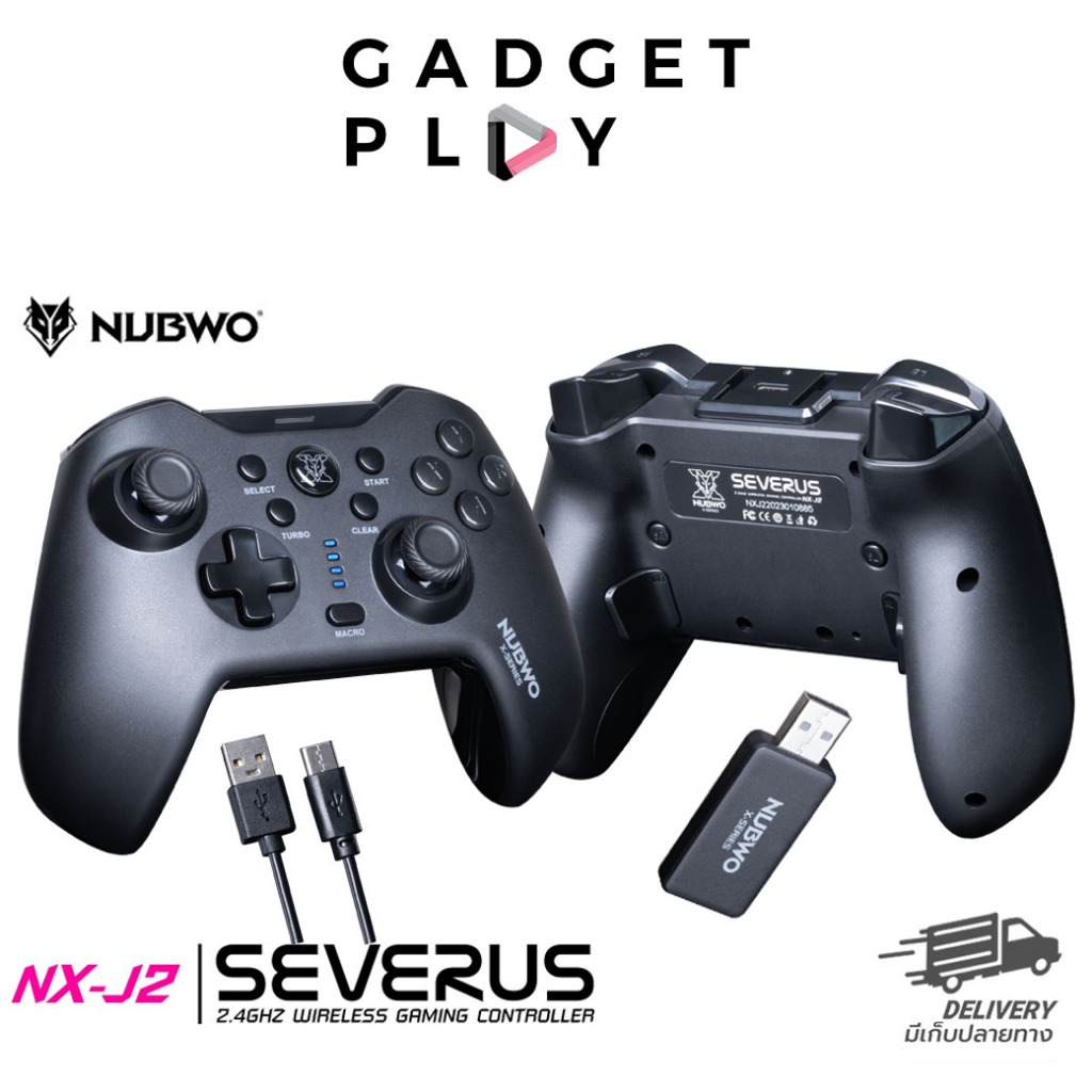 [กรุงเทพฯ ด่วน 1 ชั่วโมง] Nubwo จอยเกมไร้สายControllerWireless NX-J2 ใช้งานกับระบบWindowsและ ...