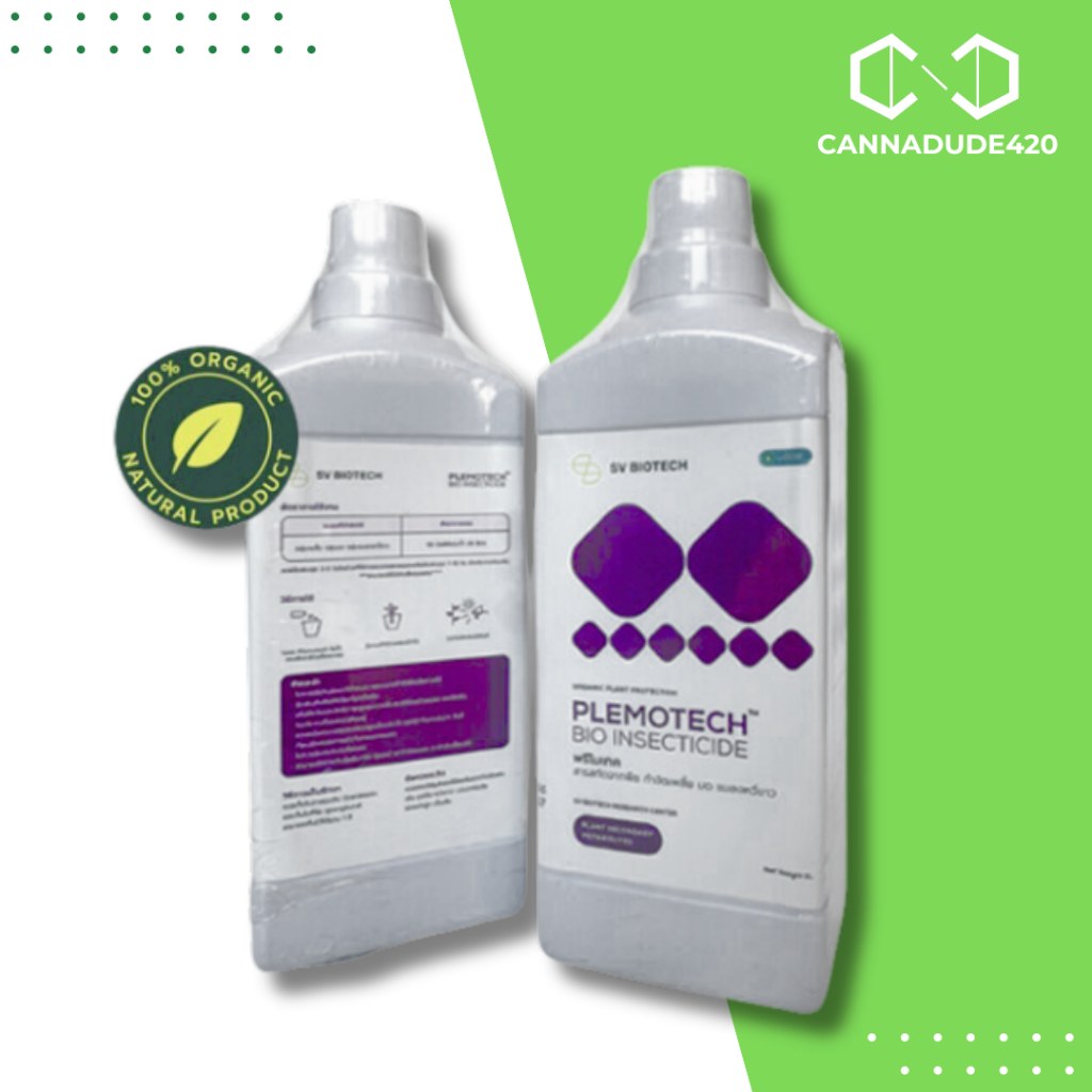 ปุ๋ยออร์แกนิค Plemotech เห็นผลตั้งแต่ครั้งแรก กำจัดเพลี้ยไฟ เพลี้ยอ่อน ...