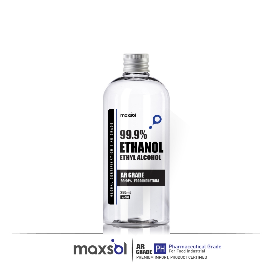 Pure Ethyl Alcohol 99.9% : Ethanol [AR Grade] เอทิลแอลกอฮอล์บริสุทธิ์ ...