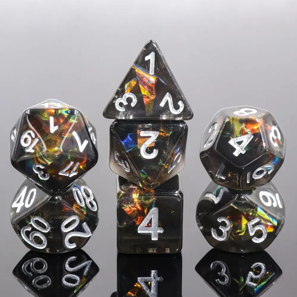ลูกเต๋า Dice Set of 7 | For DnD D&D MTG RPG TRPG Boardgames เกมกระดาน ...