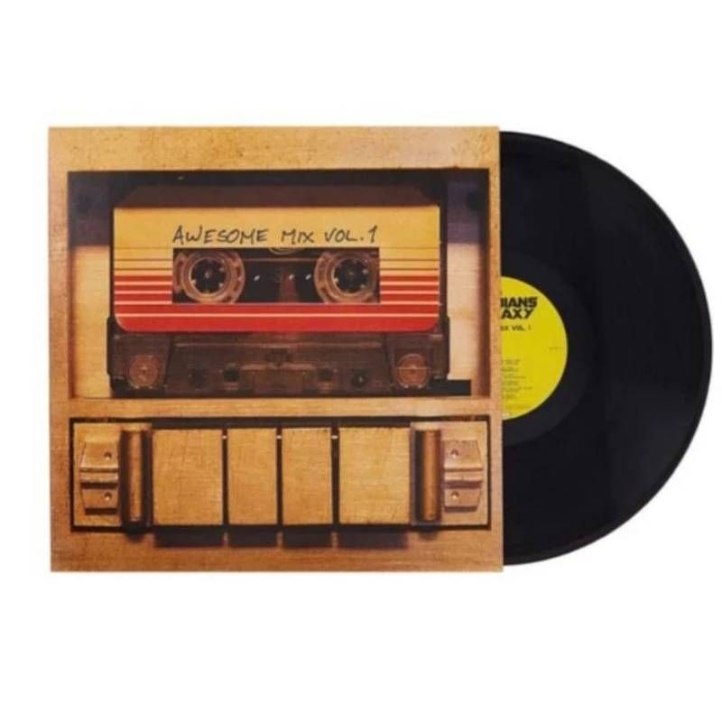 แผ่นเสียงของใหม่ ซีลของแท้ awsome mix vol.1 guardians of the galaxy ...