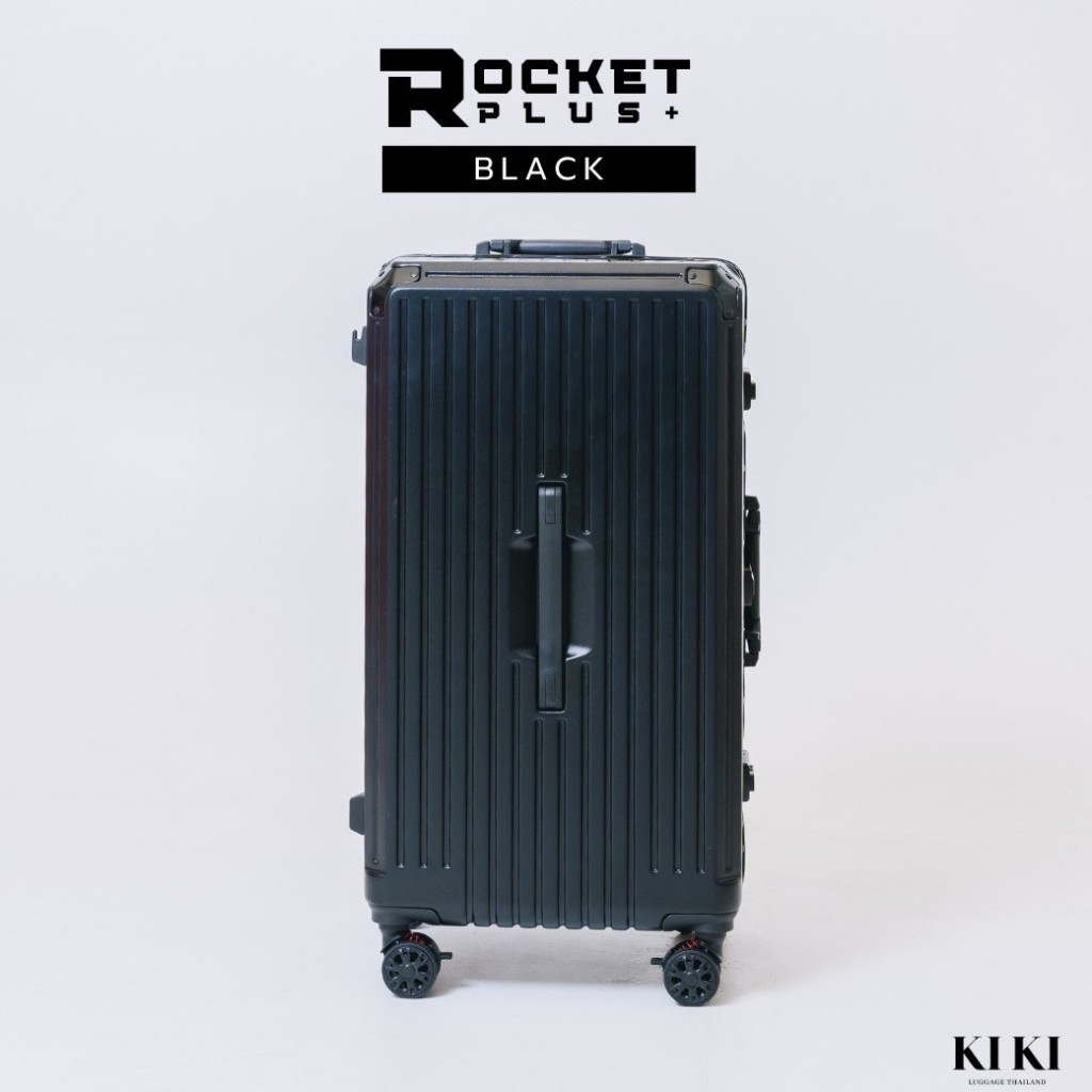 (ประกัน5ปี)กระเป๋าเดินทางโครงอลูมิเนียม ทรงSport รุ่น ROCKET PLUS ขนาด 26/28/30นิ้ว By KIKI ...