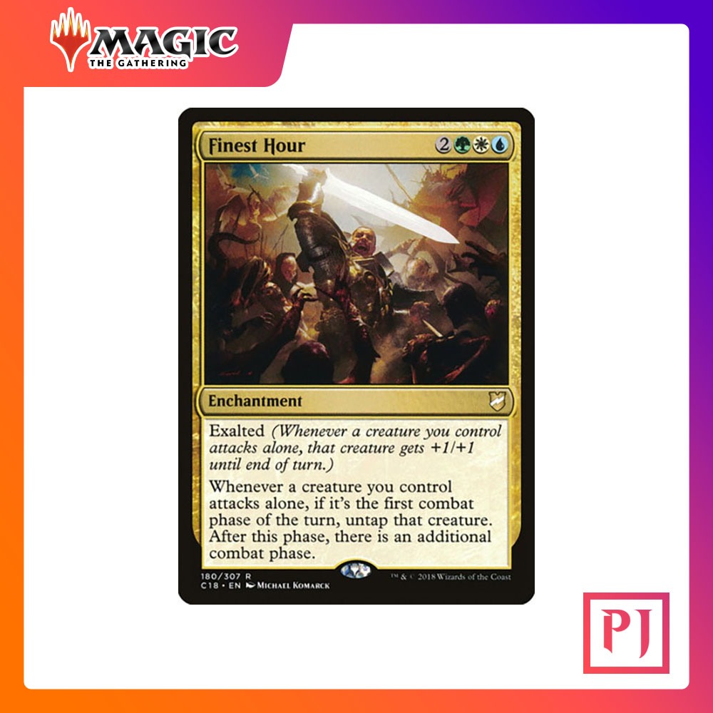 [MTG] Finest Hour [C18] [MULTI] [RARE] [NORMAL] [ENG] (การ์ดเมจิค ...