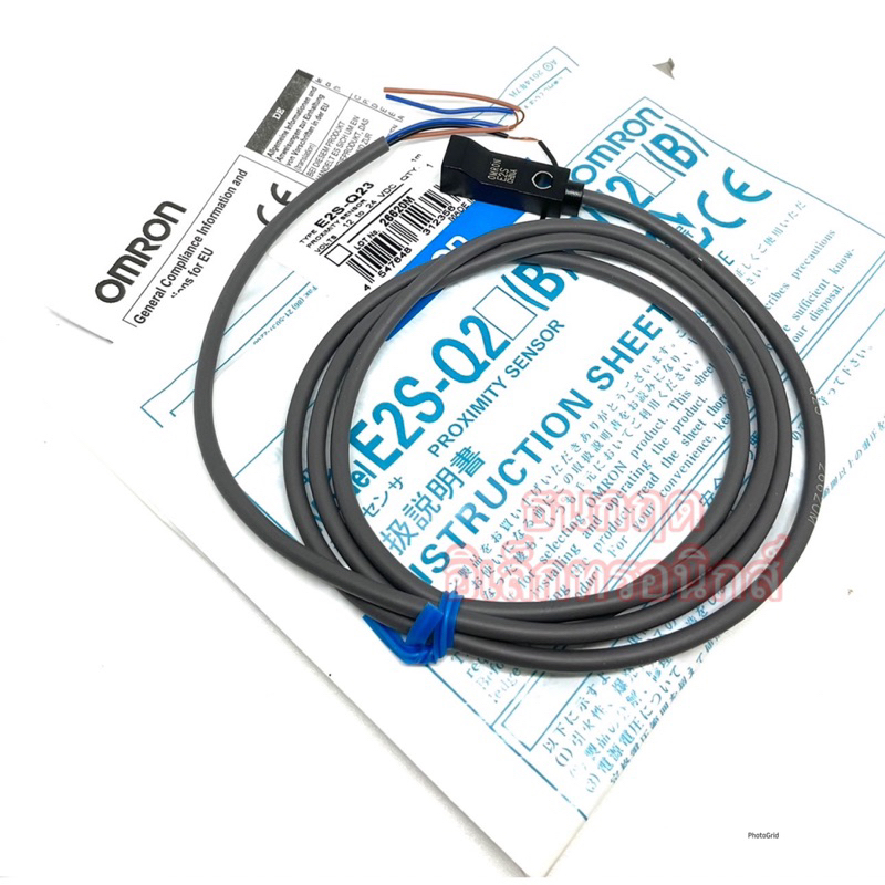 Omron E2S-Q23 PROXIMITY SENSOR 12-24VDC 1M (ของใหม่) ระยะ2.5mm 3สาย ชนิด NPN-NO | Shopee Thailand