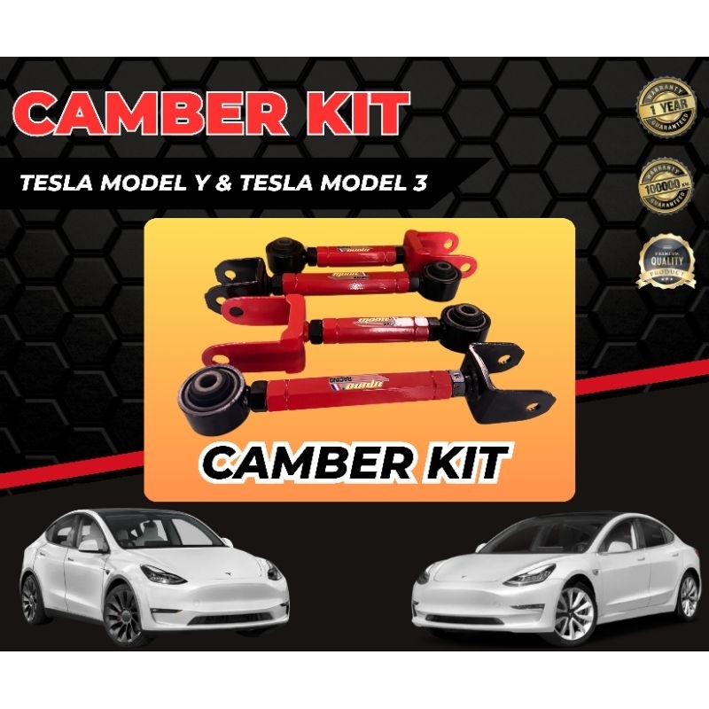 Camber kit Fullset for Tesla Model 3/Model Y ปรับแก้ยางกินใน By Mono ...