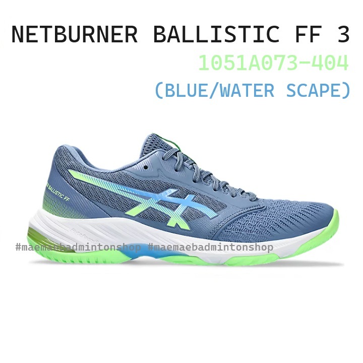 รองเท้าแบดมินตัน/รองเท้าวอลเล่ย์บอล ASICS NETBURNER BALLISTIC FF 3 ...