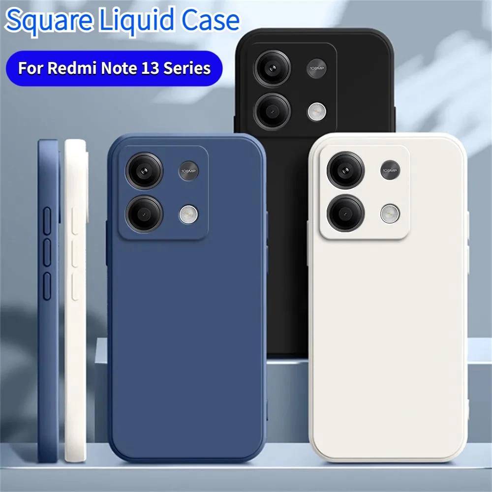 Redmi Note13Pro Plus(ส่งในไทย)เคสTPUนิ่มสีพาสเทลแบบคลุมกล้องXiaomi Redmi Note 13 5G/4G/Redmi ...