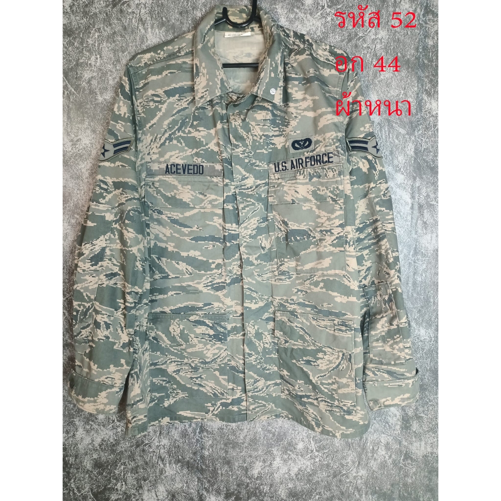 เสื้อทหาร USAF ทหารอากาศ อเมริกา พรางไทเกอร์ ทะเลทราย มีอาร์ม ตามรูป ...