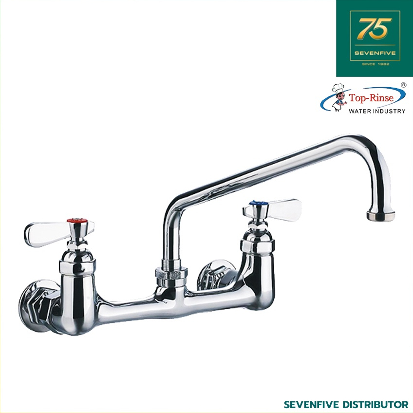 TOP RINSE ก๊อกน้ำแบบติดผนัง ขนาด 8"(203 มม.) TOP1-9814-12 | Shopee Thailand