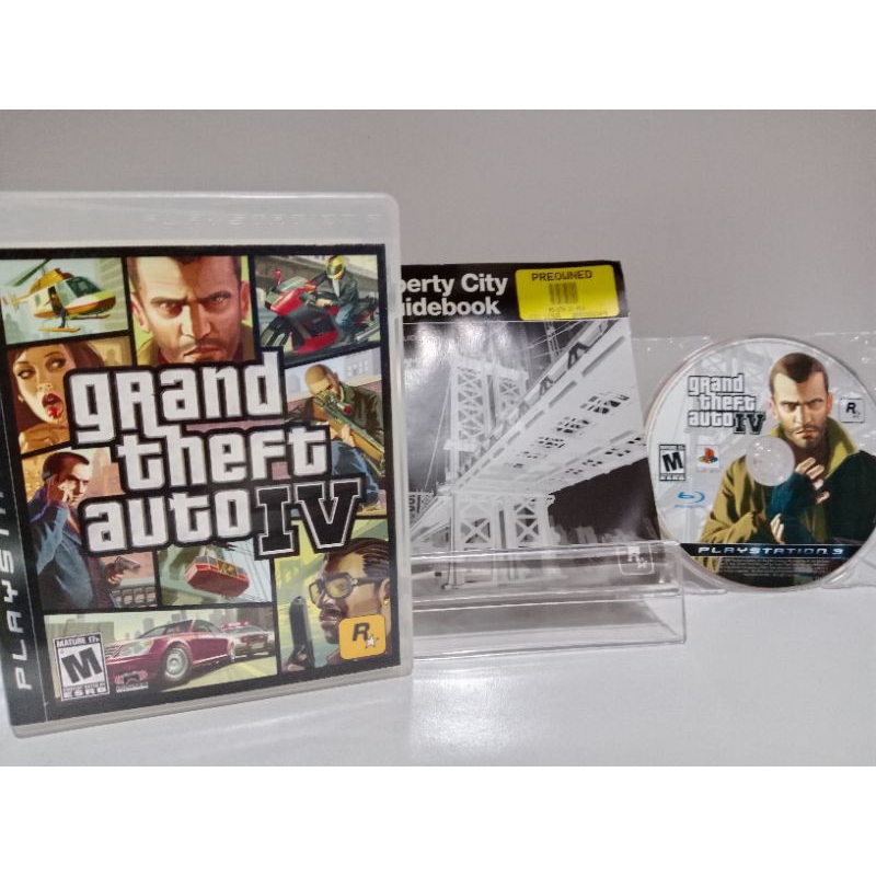 แผ่นเกมส์ Ps3 - Grand Theft Auto IV : GTA IV (Playstation 3) (อังกฤษ ...