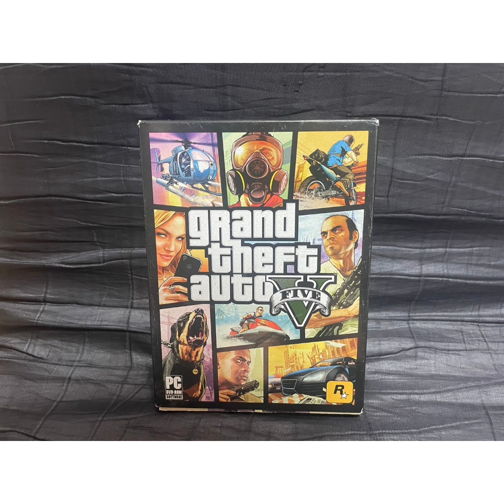 แผ่นเกมส์คอม Grand Theft Auto V Box Set : PC Game | Shopee Thailand