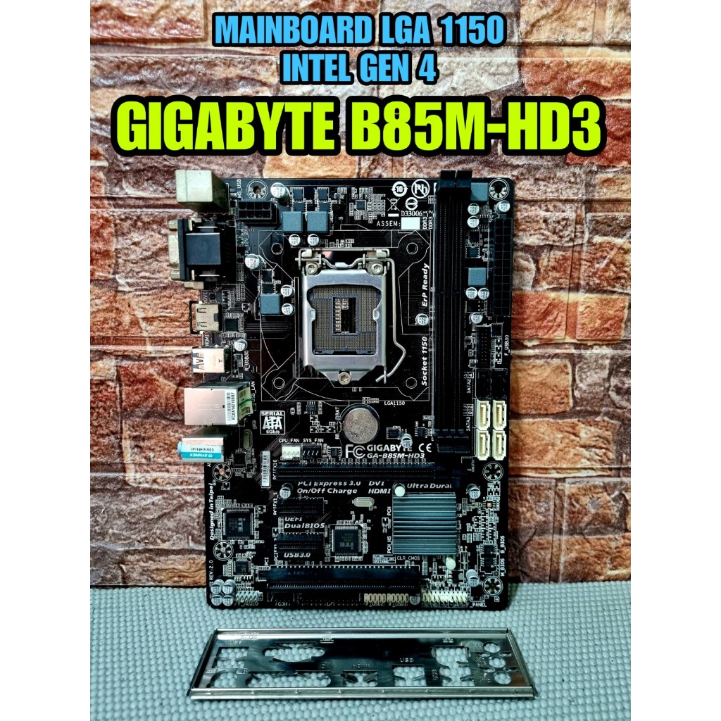 (ร้านในไทย) เมนบอร์ด 1150 รองรับ CPU INTEL GEN 4 ** มีของพร้อมส่งทันที ...