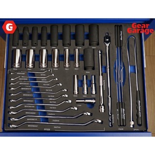 ตู้พร้อมเครื่องมือช่าง 334 ชิ้น BLUE-POINT NO.BLP7D334S 26" 7 Drawer ...