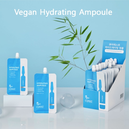 CUREST HYDRATING AMPOULE (สีฟ้า) เพิ่มมอยเจอไรเซอร์ให้กับผิว ช่วยเติม ...