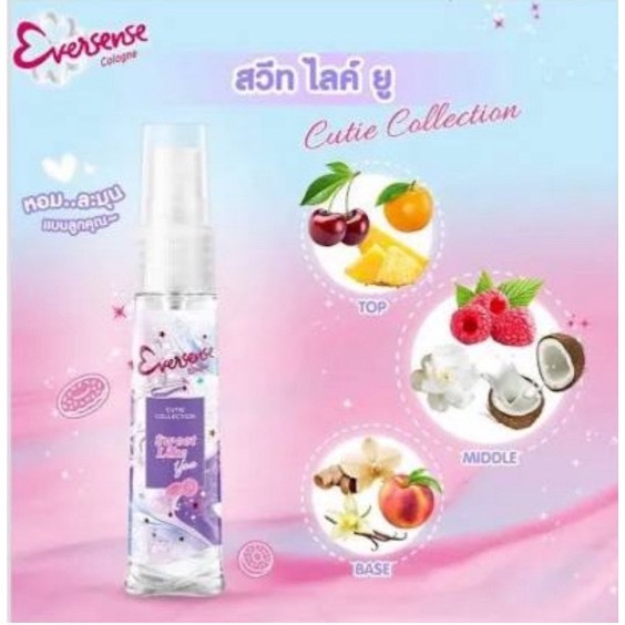 เอเวอร์เซ้นส์ โคโลญ 20 มล. Eversense Cologne (น้ำหอม Perfume) | Shopee ...