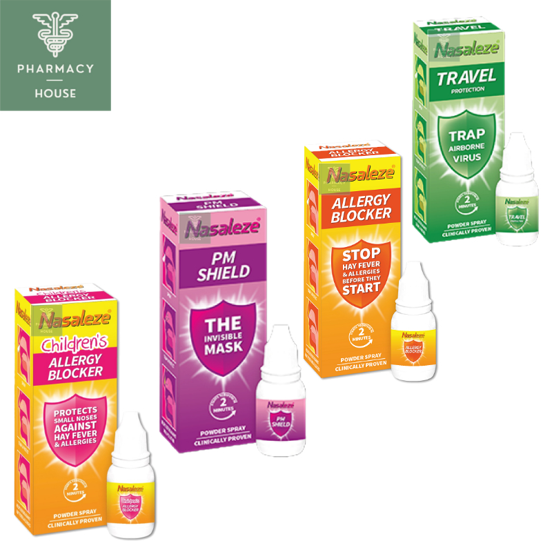 Nasaleze Spray สเปรย์พ่นจมูก นาซัลลีส Travel / Allergy Blocker / PM ...