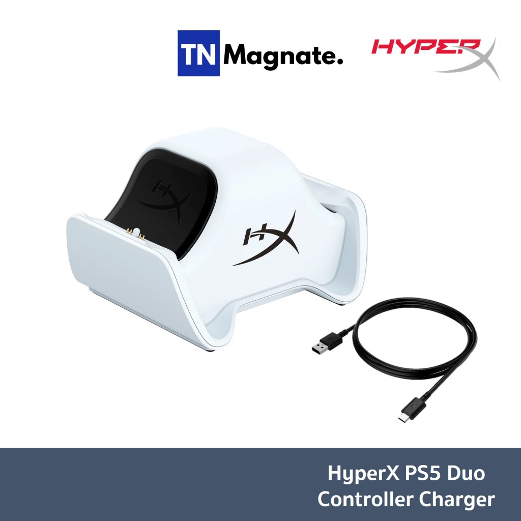 [แท่นชาร์จไร้สาย] HyperX PS5 Duo Controller Charger – Charging Station ...