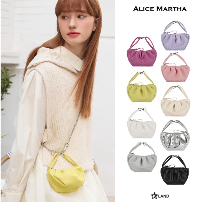 ALICE MARTHA BAG ERIN MICRO อลิซ มาร์ธา กระเป๋า กระเป๋าถือ กระเป๋าสะพายข้าง (AMT23BG0002U ...