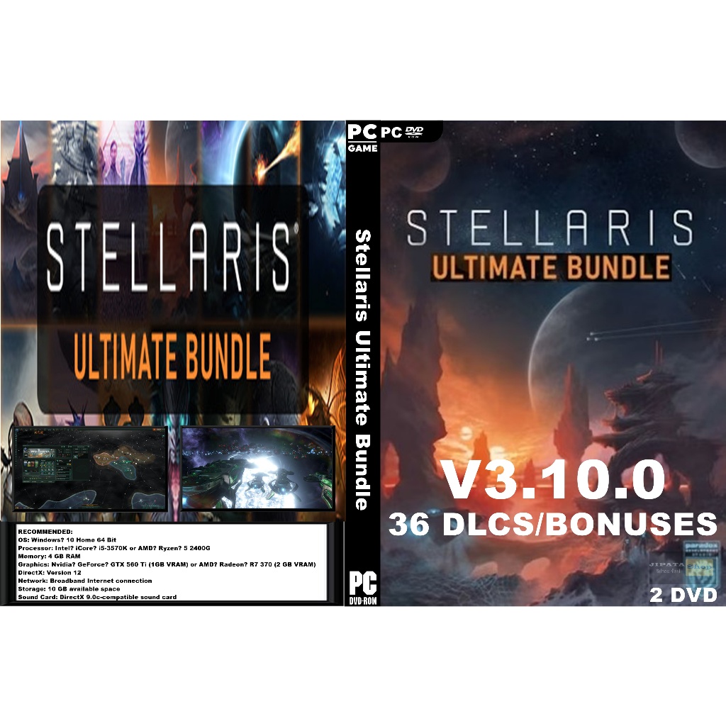 แผ่น Game PC Stellaris Ultimate Bundle (2DVD) | Shopee Thailand