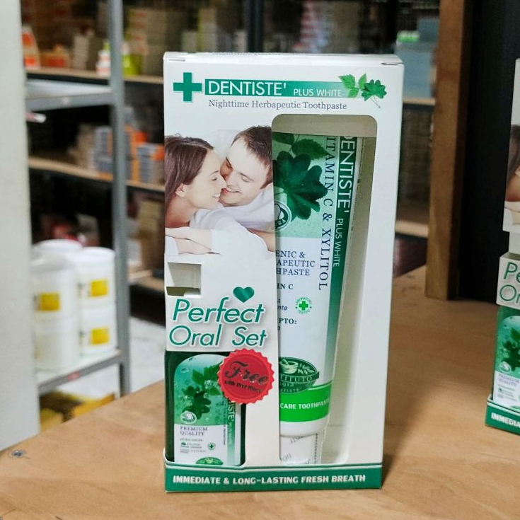 (แพ็คสุดคุ้ม 1แถม1 )Dentiste’ Original Toothpaste Tube 160g. ยาสีฟัน ...