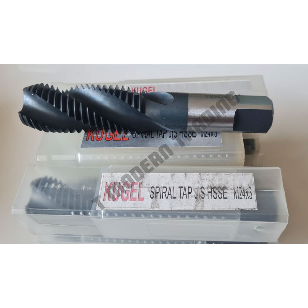 KUGEL ต๊าปเกลียวสว่าน SP (แบบมิล ) เกรด HSS-E ใช้เจาะเหล็ก M14-M24 (1ตัว/ชุด) | Shopee Thailand