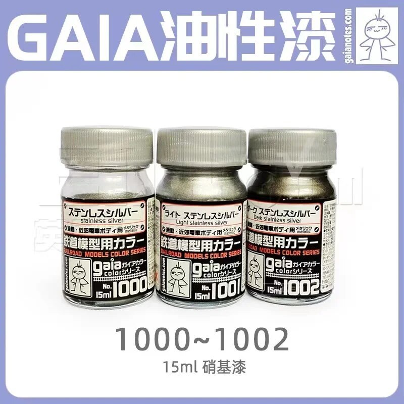 Gaia color No.1000 - 1002 15ml stainless silver | Shopee Thailand