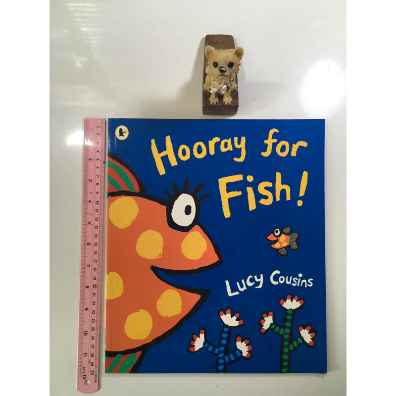Hooray for Fish By Lucy cousins หนังสือภาษาอังกฤษปกอ่อนมือสองสภาพดี ...